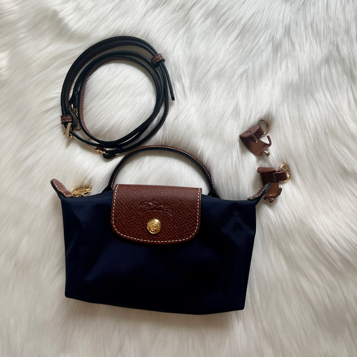 Longchamp Le Pliage Mini Pouch Conversion Kit – FromHER